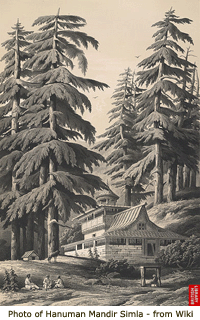 Jakhoo Hill Hanuman Temple, Simla, Himachal Pradesh